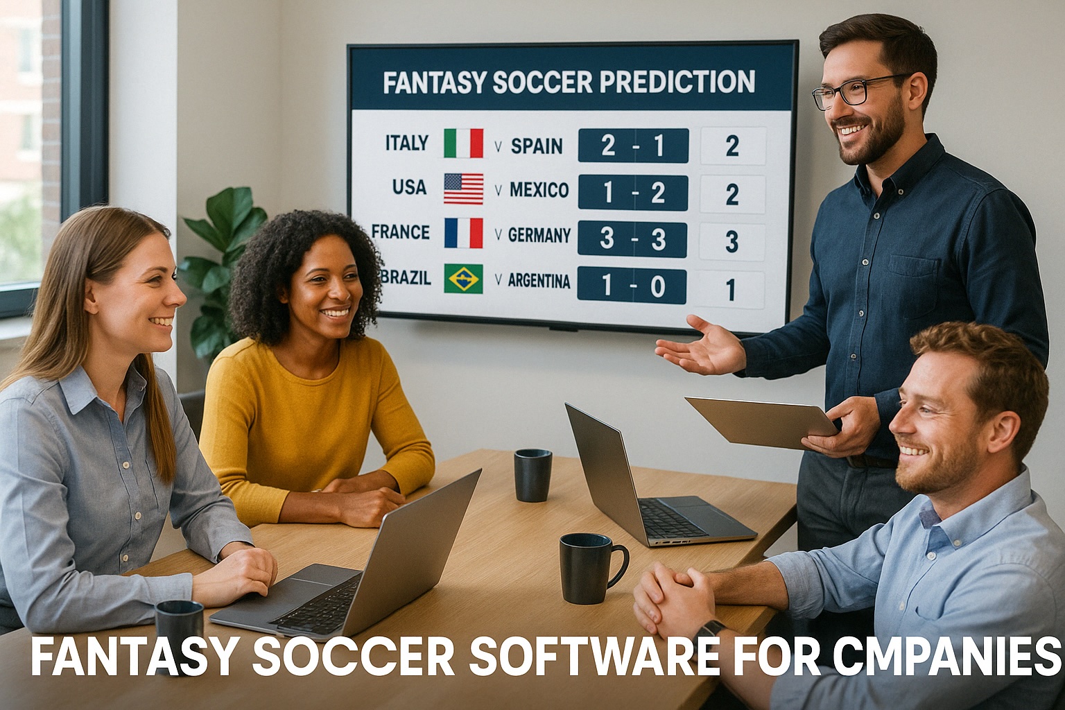 Fantasy Soccer Software for Companies